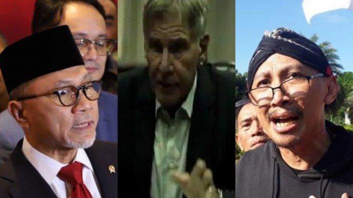 SENTIL Mendag Baru, Abu Janda Unggah Video Lawas Zulhas Dilabrak Harrison Ford: Apa Bisa ...