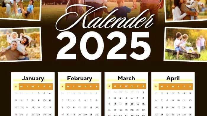 Link Download Kalender 2025: Lengkap Tanggal Merah, Cuti Bersama, & Libur Nasional format JPG ...