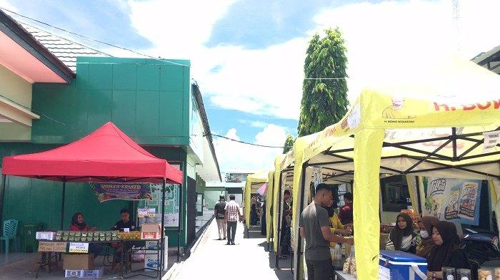 Sambut HUT TNI Ke-79, Korem 132/Tadulako Gelar Pasar Murah - Tribunpalu.com