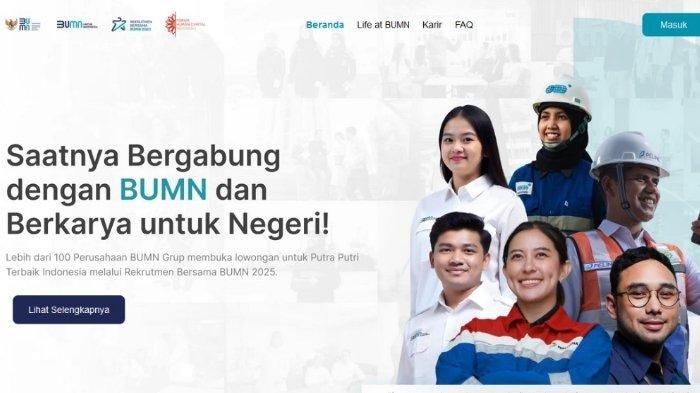 Inilah 6 Tahapan Seleksi Rekrutmen Bersama BUMN 2025 - Halaman 1 - Tribunpalu.com