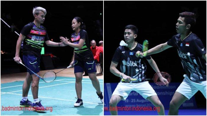 Jadwal Final Swiss Open 2019, Rinov/Pitha dan Fajar/Rian Siap Berlaga Hari Ini - Tribunpalu.com
