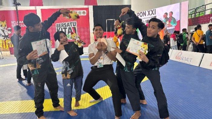 Atlet Taekwondo Sulteng Raih 4 Medali, 1 Perak dan 3 Perunggu di PON 2024 - Tribunpalu.com