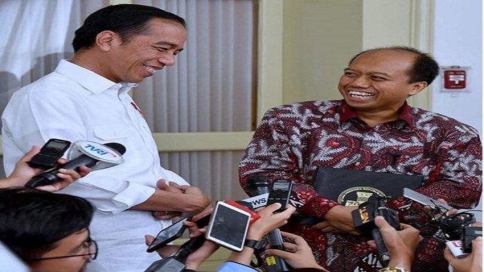 Jokowi Ungkap Sebuah Kalimat Bijak yang Sempat Disampaikan Sutopo Purwo ...