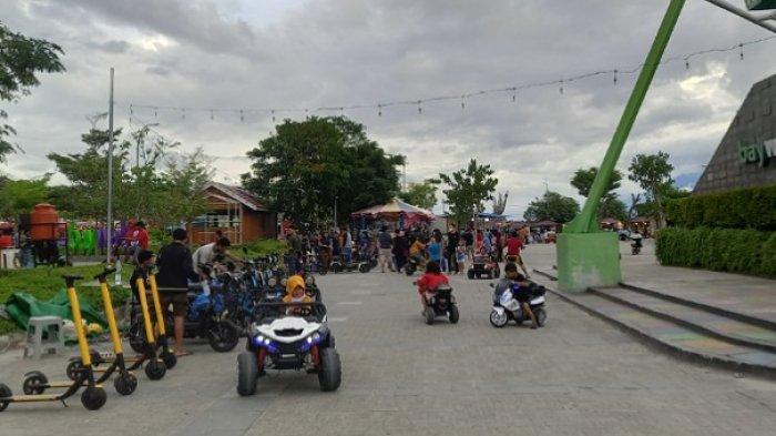 Libur Kenaikan Isa Almasih, Kawasan Wisata Citraland Palu Dipadati ...