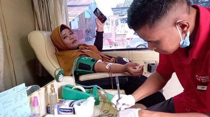 Aksi Sosial Donor Darah Turut Meriahkan Anniversary Ke-12 Adiatma Motor Palu - Tribunpalu.com