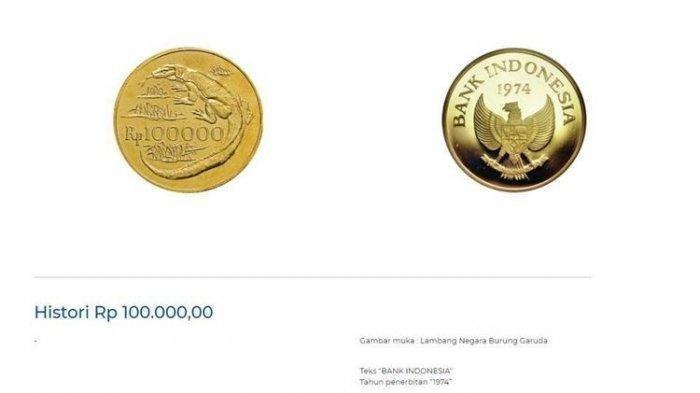 Uang Koin Rp 100 Ribu dari Emas Viral dan Jadi Buruan Kolektor, Simak ...