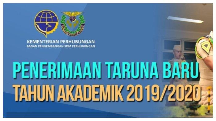 Penerimaan Calon Taruna Tahun Akademik 2019/2020 Kementerian ...