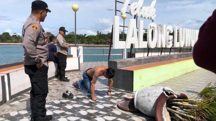 Perusak Taman Astaka Luwuk Banggai Ditangkap, Pelakunya Security Coffee 168 - Tribunpalu.com
