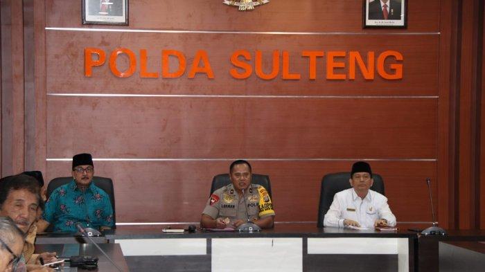 Polda Sulteng Gelar Rapat Lanjutan Bahas Pencegahan Paham Radikalisme - Tribunpalu.com