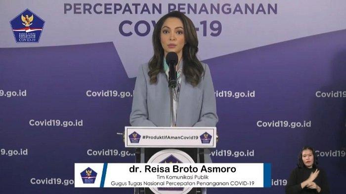 dr Reisa Ungkap di Balik Layar Siaran Update Penanganan Covid-19,Jaga Jarak Hingga Bawa Mik ...