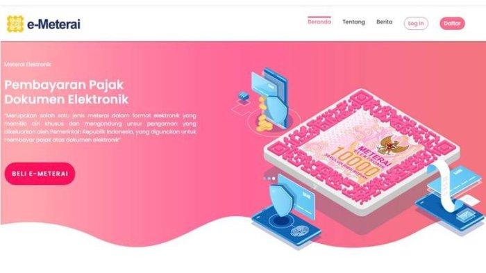 Apa Itu e-Meterai atau Meterai Elektronik? Dimana Membeli dan Cara ...