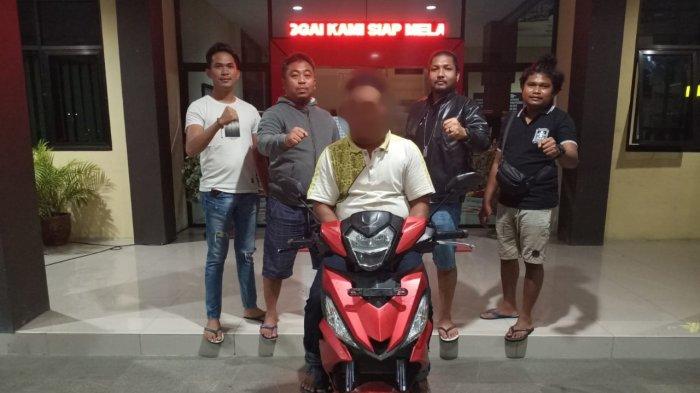 Penjualan Motor Curian ke Maluku Utara Digagalkan Polisi, Tersangka Diciduk di Pasar Simpong ...