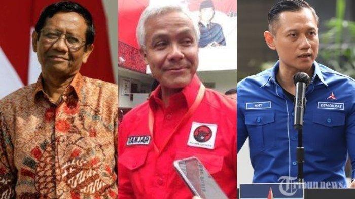 Ini Daftar Nama Bakal Cawapres yang Dampingi Ganjar Pranowo, Ada Mahfud MD, Erick Thohir dan AHY ...