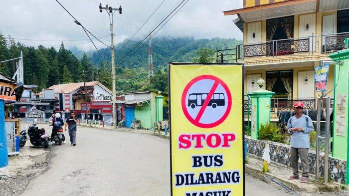 Bus Dilarang Naik Melebihi Area Pasar Objek Wisata Guci Tegal - Tribun ...