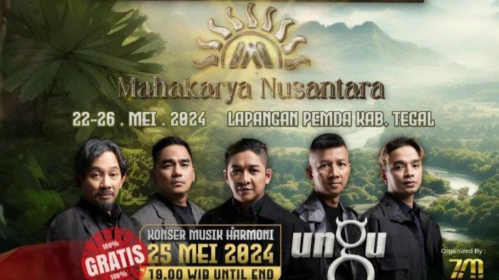 Band Ungu Bakal Manggung dalam Konser Musik Harmoni di Kabupaten Tegal ...