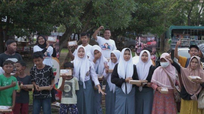 Kampanyekan Erick Thohir, Relawan Berbagi Ratusan Nasi Kotak di Taman Kota Kendal - Tribun ...
