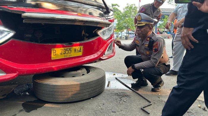 Antisipasi Lonjakan Pemudik, Polresta dan Dishub Lakukan Ramp Check di ...