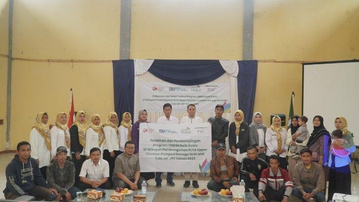 PLN UIP JBT Salurkan Bantuan Pelatihan UMKM kepada Warga di Sekitar Proyek PLTA Cisokan - Tribun ...