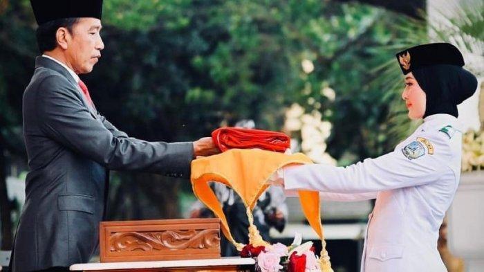 Cantiknya Kebangetan, Ini Potret Ayumi Putri Sasaki Paskibraka Pembawa Teks Proklamasi HUT Ke-78 ...