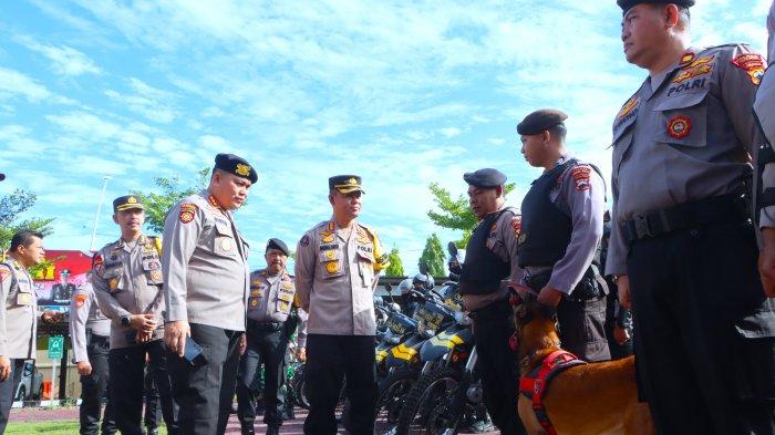 Jelang Pemilu 2024, Polda Jateng Cek Kesiapan Fungsi Samapta Polres Tegal Kota - Tribun-pantura.com