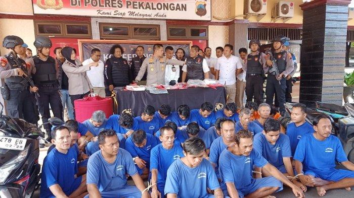 Selama Juni-Juli 2023, Polres Pekalongan Berhasil Ungkap 29 Kasus, Tersangka 53 Orang - Tribun ...