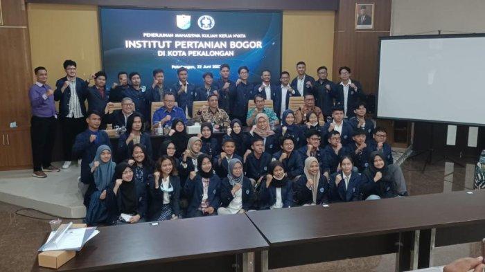 49 Mahasiswa Institut Pertanian Bogor KKN di Kota Pekalongan - Tribun-pantura.com