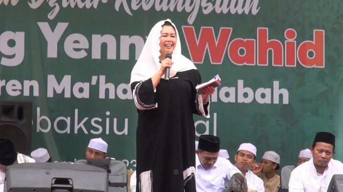 Yenny Wahid Sosialisasikan Ganjar-Mahfud ke Ribuan Santri Ponpes di Lebaksiu Tegal - Tribun ...