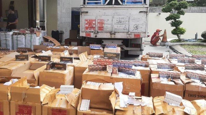 PPKM Darurat, Bea Cukai Jateng-DIY Gagalkan Pengriman Jutaan Batang Rokok Ilegal di Semarang ...