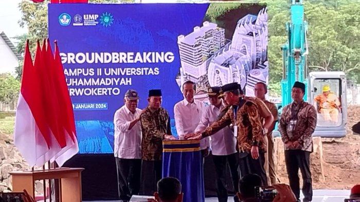 Pertama Kali, Groundbreaking Pembangunan Kampus 2 UMP Dilakukan Presiden, Begini Kata Rektor ...