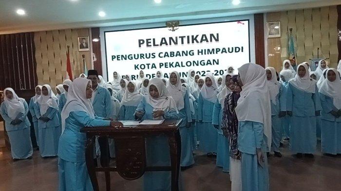 Pengurus Himpaudi se-Kota Pekalongan Dilantik, Salahudin Minta Hal Ini ...