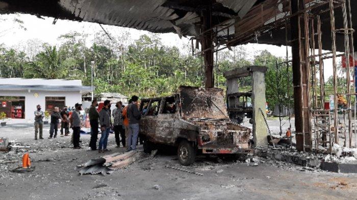 SPBU Selokromo Wonosobo Mulai Direnovasi Usai Kebakaran, Api Diduga Berasal Dari Mobil - Tribun ...