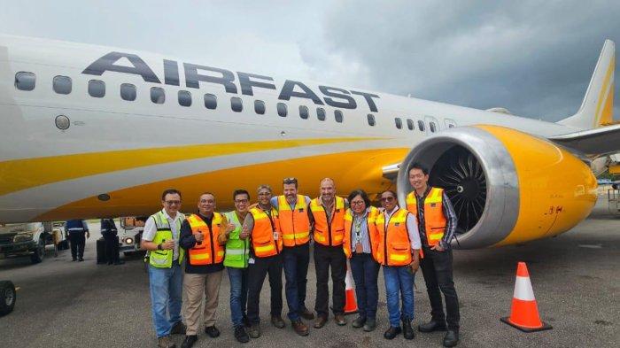 PTFI Resmi Miliki Pesawat Boeing 737 Max 8 Airfast Indonesia - Tribun-papua.com