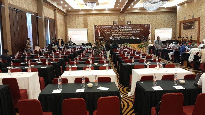 Rapat Pleno KPU Provinsi Papua Selatan Molor Satu Jam - Tribun-papua.com