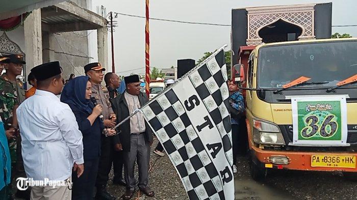 Puluhan Mobil Hias Warnai Malam Takbiran di Timika - Tribun-papua.com