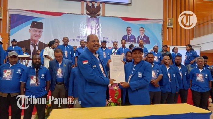 PAN Papua Deklarasi Ganjar Pranowo Sebagai Capres 2024 - Tribun-papua.com