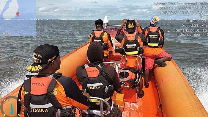 UPDATE: SAR Timika Belum Temukan 2 Korban Perahu Nelayan di Muara ...