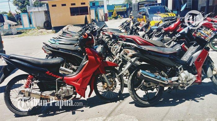 Operasi Simpatik: Satreskrim Polres Mimika Amankan 20 Unit Motor Diduga Hasil Curian - Tribun ...