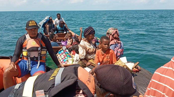 BBM Habis dan Terombang-ambing di Perairan Kaimana, TiM SAR Selamatkan ...