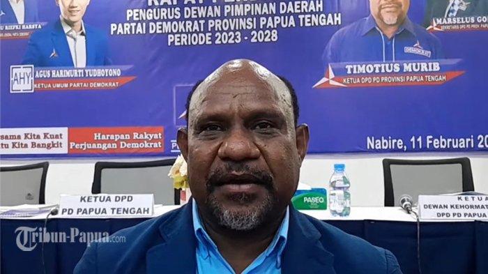 AKHIRNYA! Ketua MRP Timotius Murib Nahkodai DPD Partai Demokrat Papua ...