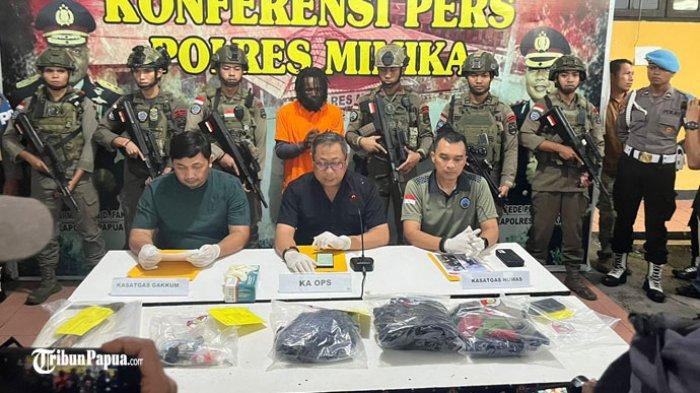 Tiba di Timika, OPM Pembunuh Danramil Aradide Akui Perbuatannya ...