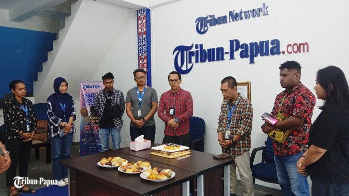 HUT ke-3, Tribun Papua Gelar Doa Bersama di Kota Jayapura - Tribun-papua.com