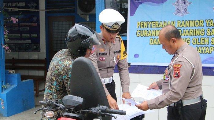Motor Curian di Sentani Terjaring saat Operasi Patuh Cartenz, Polisi Kembalikan kepada ...