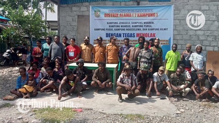 7 Kampung di Distrik Alama Tolak Gabung dengan Kabupaten Nduga - Tribun ...