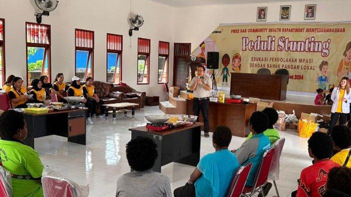 Perangi Stunting, Freeport Gandeng PWKK Sosilasiasi Kesehatan di ...