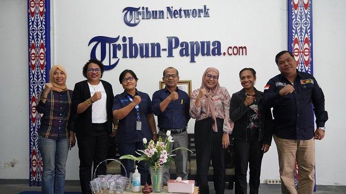 Jalin Silaturahmi dengan Media, Bawaslu Papua Datangi Kantor Tribun Papua - Tribun-papua.com