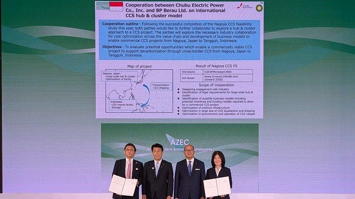 Teken Kerjasama dengan Chubu, BP Lanjutkan CCS Tangguh - Tribun-papua.com