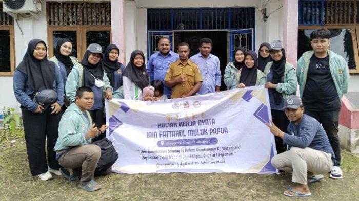 KKN IAIN Fattahul Muluk Papua, Mahasiswa: Kami Siap Jadi Agen Perubahan di Abepantai - Tribun ...
