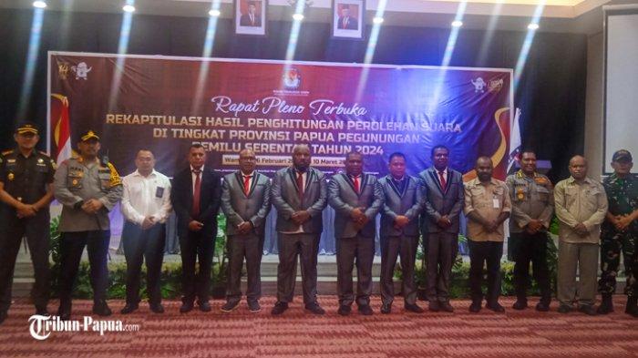 KPU Papua Pegunungan Gelar Pembukaan Rapat Pleno Terbuka Rekapitulasi Suara - Tribun-papua.com