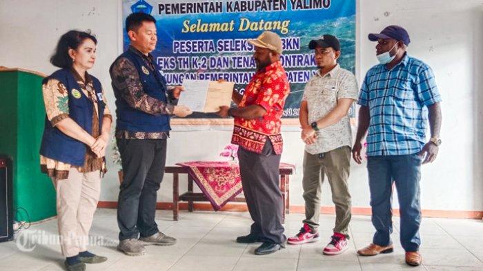 BKPSDM Yalimo Resmi Terima Hasil CAT Formasih K-2 dari BKN, Yohanes ...