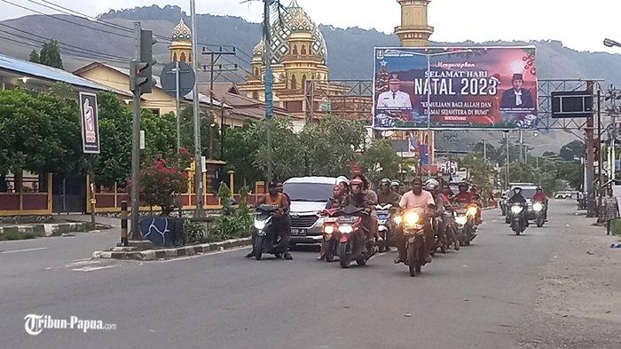 AKHIRNYA Kota Sentani Kondusif Pasca-penjemputan Jenazah Lukas Enembe ...